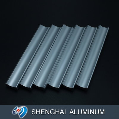 High Quality European Style Matt Anodized Silver CNC Aluminum Handles for Wardrobe and Cabinet