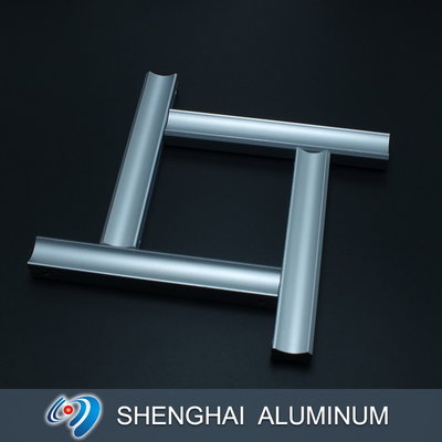 High Quality European Style Matt Anodized Silver CNC Aluminum Handles for Wardrobe and Cabinet