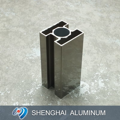 Light Champagne Polish High Quality Surface Treatment Aluminum Profile for Decoration