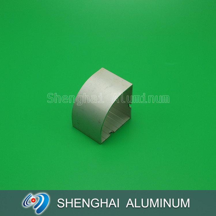 Ghana Powder Coated White Aluminum Door and Window Profiles, Powder Coating Aluminium Profile to Make Door / Window