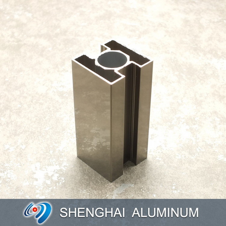 Light Champagne Polish High Quality Surface Treatment Aluminum Profile for Decoration