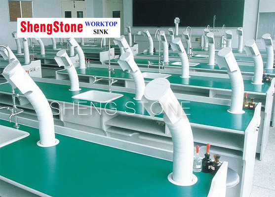 Green corrosion resistant physical and chemical board,phenolic board,School laboratory worktop use phenolic board