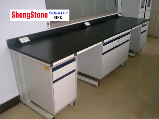 C-frame steel wood laboratory bench worktop-Phenolic material worktop,good price phenolic worktops