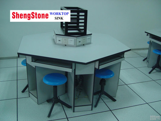 Primary and middle school laboratory phenolic or compact board worktops,good price lab worktops