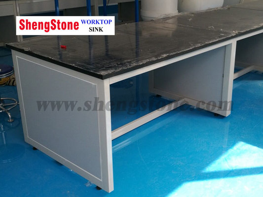 Laboratory Worktop With Simple Structure-Phenolic island worktop