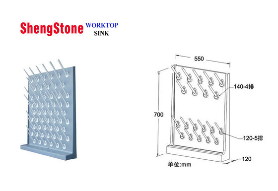 Laboratory PP Peagent Racks,Peg Boards,Reagent Shelves