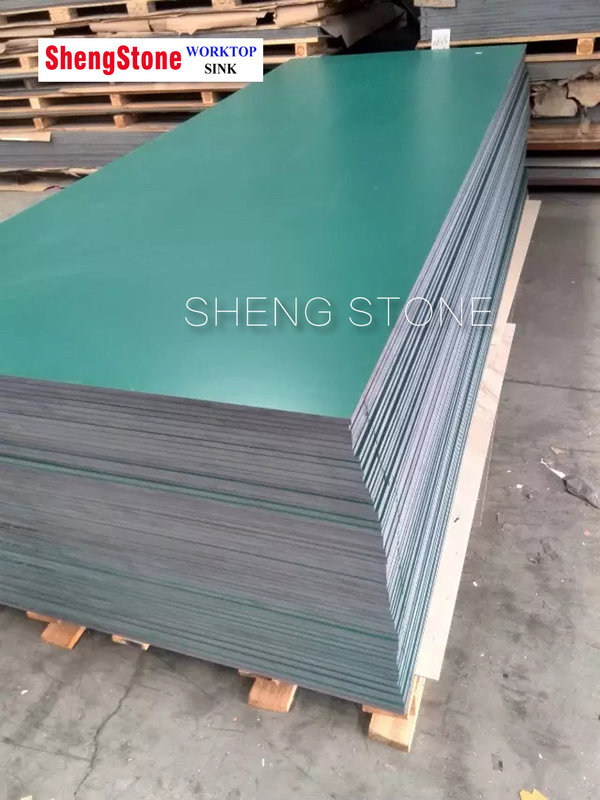 Green corrosion resistant physical and chemical board,phenolic board,School laboratory worktop use phenolic board
