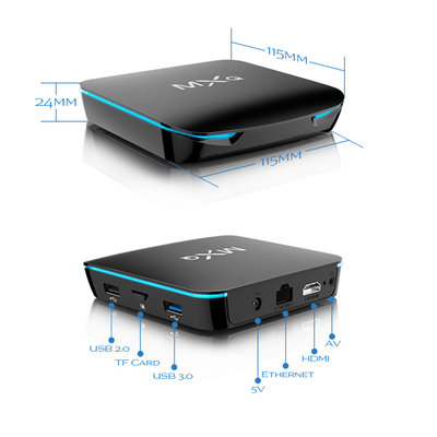Smart Multimedia Player Android Streaming Box 4K 2K Android TV Box Full Hd