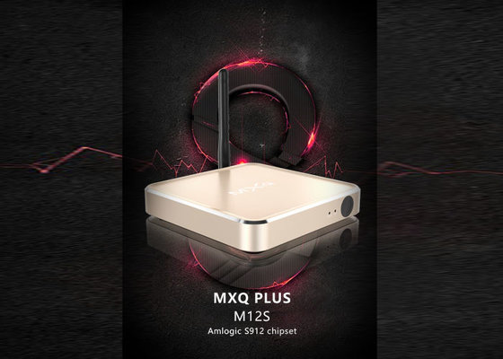 MXQ Plus Amlogic S912 TV Box Android 6.0 Operated 4k Smart TV Box