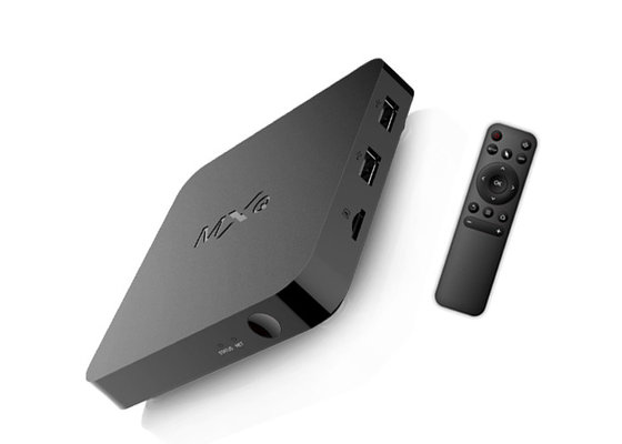 Plastic Case Android Smart TV Box Media Player Support 4K Netflix