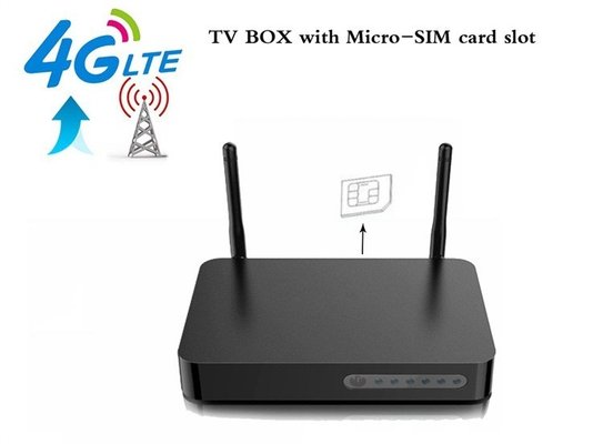 Quad Core Chip Set Hybrid Set Top Box  64 Bit Cortex A53 For USA
