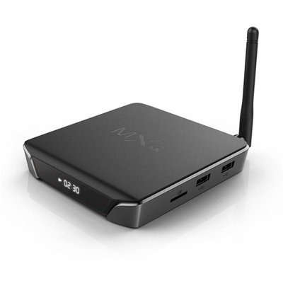 4K Android Intelligent Amlogic S905X TV Box With Led Clock G10SX S905X Quad Core