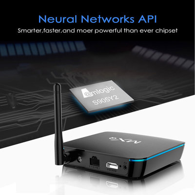 Dual Ban Wifi Amlogic S905Y2 2GB/16GB Android 8.0 Smart HD Android Smart TV Box