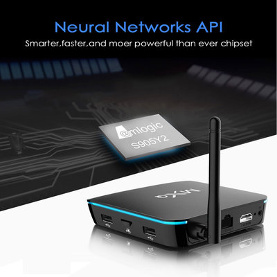 Dual Ban Wifi Amlogic S905Y2 2GB/16GB Android 8.0 Smart HD Android Smart TV Box