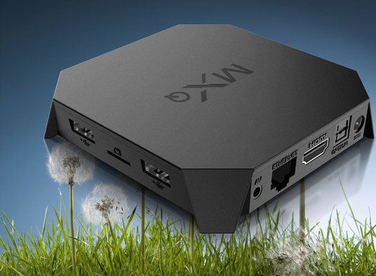 Black Amlogic S905W Quad Core 64 Bit HD Android Smart TV Box