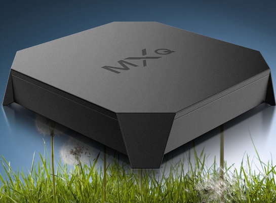 Black Amlogic S905W Quad Core 64 Bit HD Android Smart TV Box