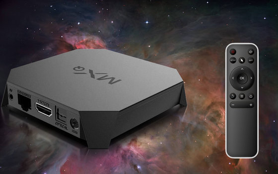 Remote Control Amlogic S905W TV Box Media Player High Performance For Digital Satellite