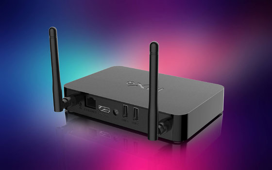 3D-HD 1080Px2 Android Based TV Box Wireless Smart TV Box Penta Core GPU