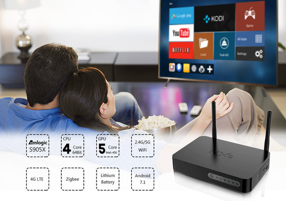 Android 7.1 Smart Multimedia Player African Market With 2 USB Port