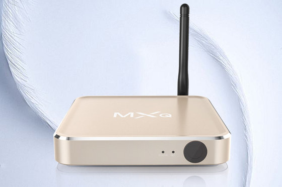 Durable Golden Shell OTT TV Box 1000m Ethernet Wireless Smart TV Box