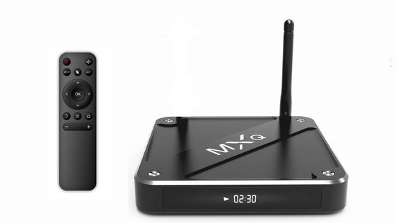 Black Shell 1.5GHz OTT Streaming Box With Penta Core ARM Mali - 450 GPU