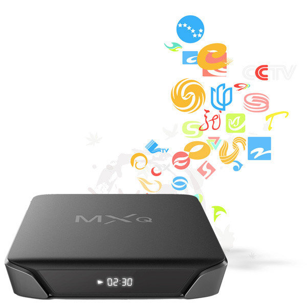 50FPS 4K Quad Core Android TV Box Dual Band Wifi 100MB Ethenet