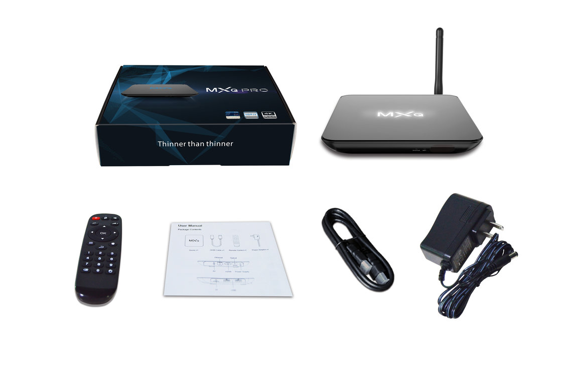 Bluetooth Remote Control Amlogic S905X TV Box Penta Core Mali 450 GPU