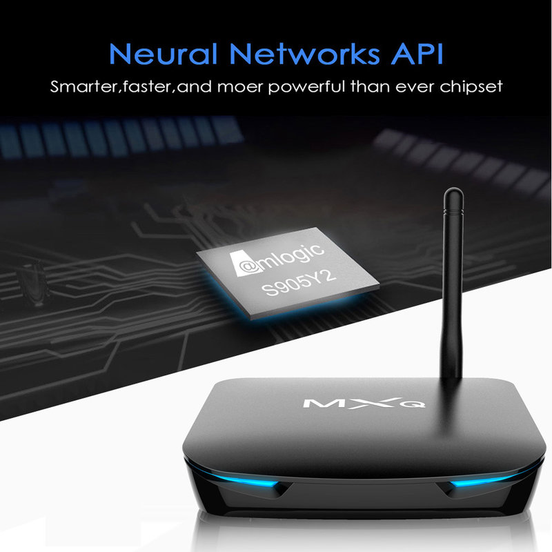 Dual Ban Wifi Amlogic S905Y2 2GB/16GB Android 8.0 Smart HD Android Smart TV Box