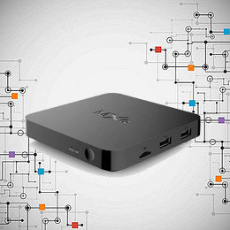 M6CW 1GB/8GB Amlogic S905W Android Set Top Box 4k  DC 5V/2A Single Band Wifi