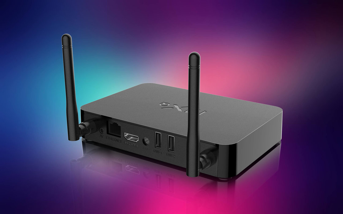 3D-HD 1080Px2 Android Based TV Box Wireless Smart TV Box Penta Core GPU