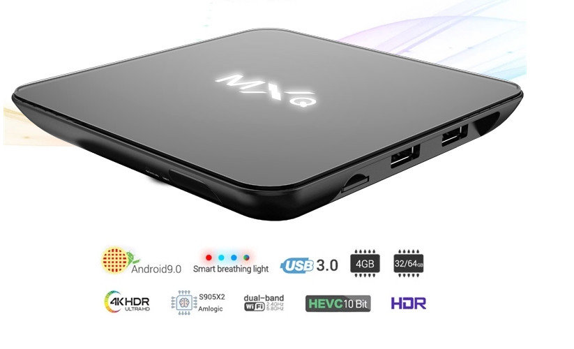 Indoor Professional Amlogic S905X2 TV Box High Resolution 4k Smart TV Box