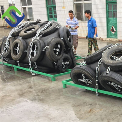 STS STD pneumatic rubber fender, marine rubber fender factory China