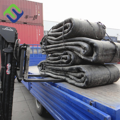 ISO BV factory ship launching air bag, rubber airbag, marine airbag, ship balloon