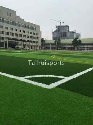 Double-Sided Slotted Eco Friendly Artificial Turf Shock Pad water proof Heavy Metal Free 0.3MPa Tensile Strength