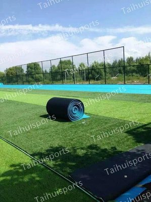 4000 Mm/H Water Drainage Crosslinked 8-20 mm Synthetic Grass Underlay For Soccer Rugby Hockey Playground Field