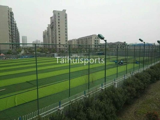 20 MM Recyclable Double-Sided Grooved Artificial Grass Shock Pad Mats / Turf Underlay 3 Layers For Soccer,Rugby,Hockey