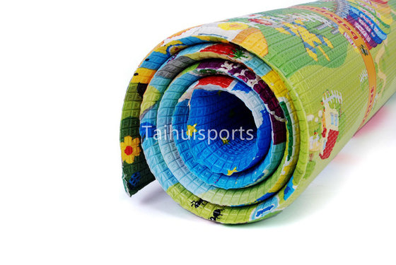Odorless Large Foam Baby Play Mat , Infant Foam Play Mat Anti Bacterial