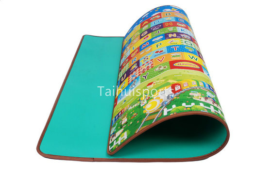 Single Sided Eco Eva Foam Play Mats , Anti Bacterial Cushioned Play Mat