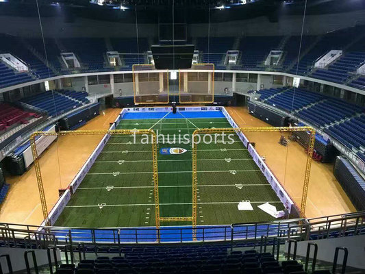 PE Foam Two Sides Grooved EU Standard Food Grade Sports Pitch Shock Pad Underlay Indoor For Futsal Fields Water Proof