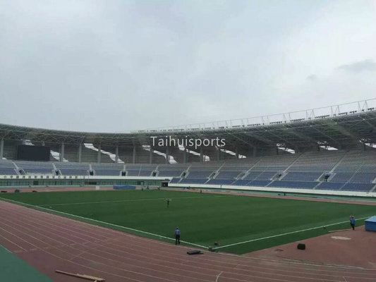 Double-Sided Grooved PE Crumb Rubber Lawn Underlay 8-20 Mm Artificial Turf  Pad For Soccer Baseball Cricket Rugby Hockey