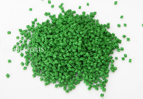 Cooling Synthetic Turf Infill Recyclable TPE Rubber Filling Indoor/Outdoor Pitch Low Bulk Density UV resistant