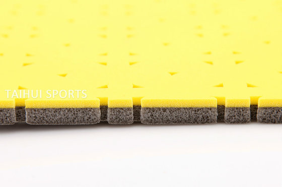 Two Sides Slotted PE Foam Carpet Artificial Grass Underlay water proof Playground Padding Rubber Customised Thickness