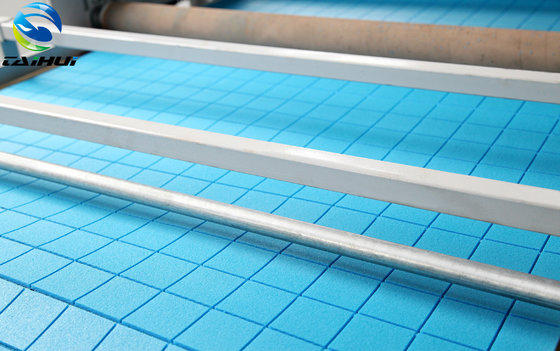 Double-Sided Grooved Water Drainage Artificial Grass PE Foam Shock Pad customized thickness Underlay Buffering Layer