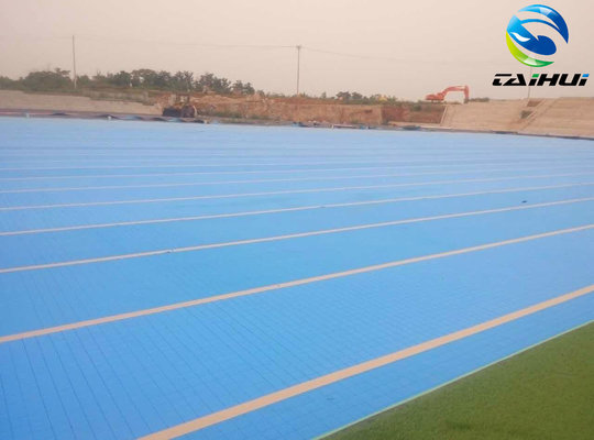 0.3 MPa Tensile Strength Water Proof Lawn Underlay Crosslink Foam Sheets Recycling No Odor For Artificial Turf