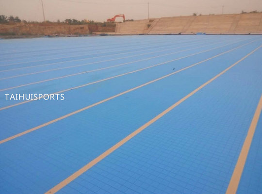 Flameproof Fake Artificial Grass Underlay Crosslinked Synthetic Turf Padding 8 MM - 20 MM No Absorbing Water