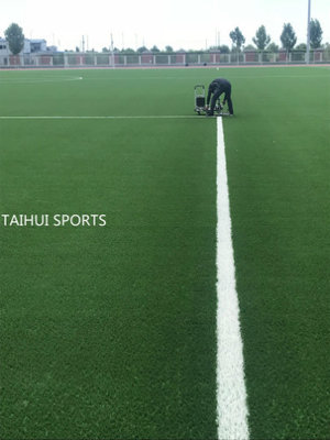 UV Resistant Water Proof 3 Layers Soccer Shock Pad PE Foam Two Sides Grooved Carpet Underlay For Artificial Grass