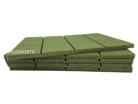 PE Foam 3 Composite Layer Crosslinked Football Shock Pads / Artificial Turf Padding Fire Resistant  Water Proof