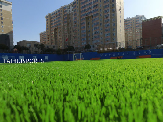 PE Foam Two Sides Slotted Water Proof Landscape Fake Grass Underlay For Artificial Turf Three Layers Various Thickness