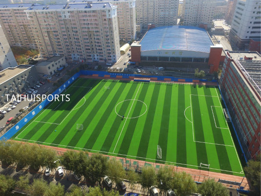 PE Foam Two Sides Slotted Water Proof Landscape Fake Grass Underlay For Artificial Turf Three Layers Various Thickness