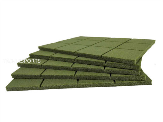 Two Sides Grooved FIFA Standard 15 MM Crosslink PE Foam Sheets Lawn Pad Force Proof No Absorbing Water No Odor